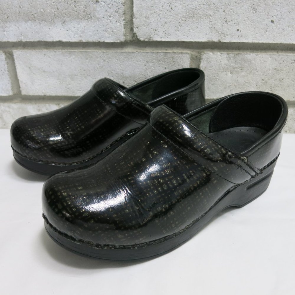 Dansko Patent Leather Clogs Professional Shoes 38 - Gem
